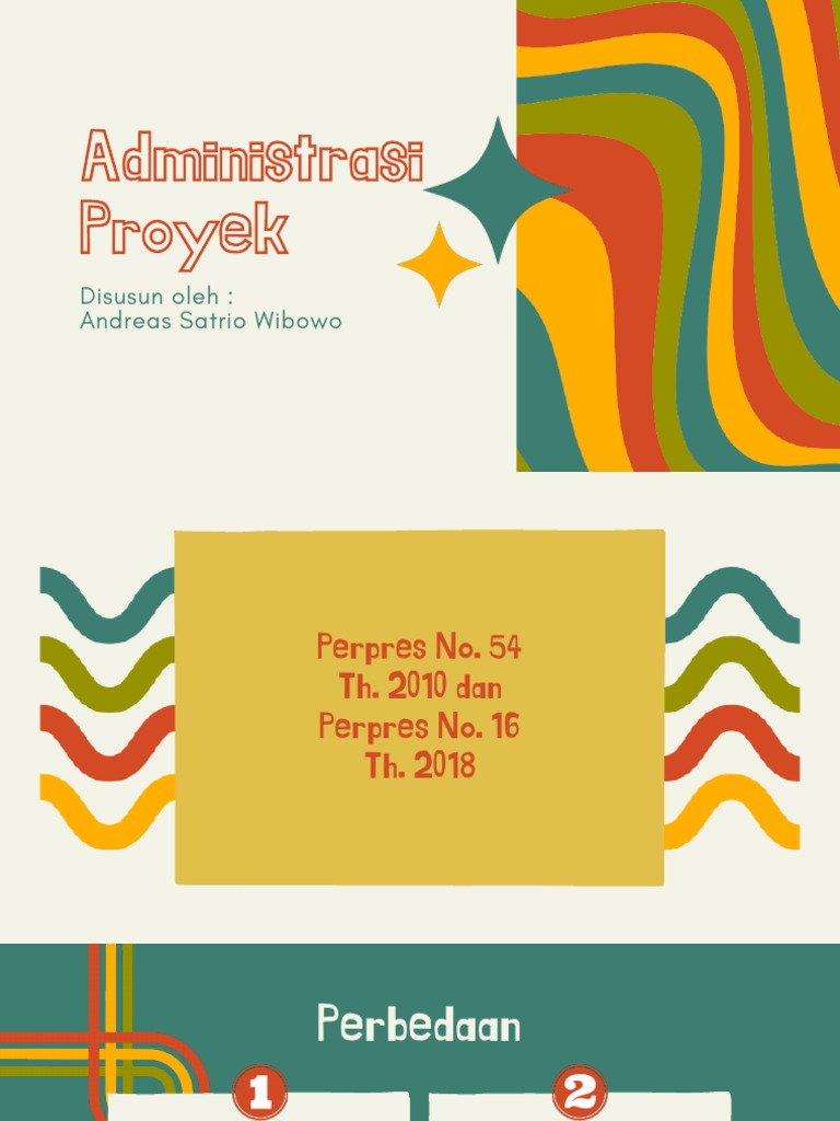 Administrasi Proyek: Disusun Oleh: Andreas Satrio Wibowo | PDF