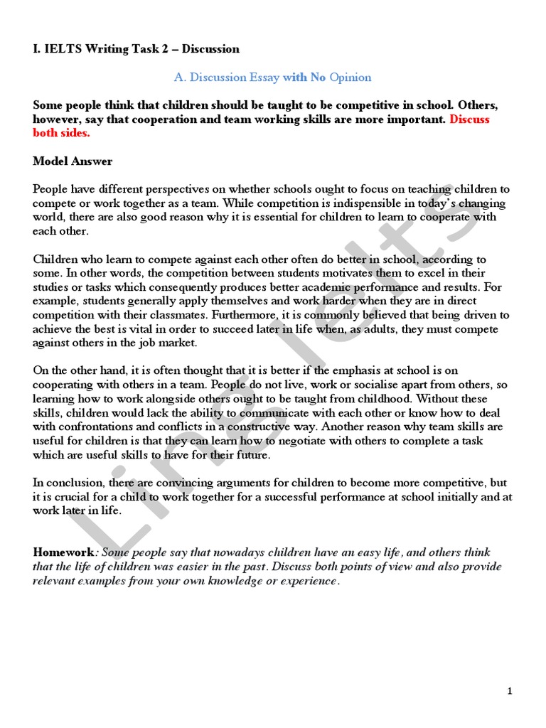 IELTS Writing Task 2 Guide | PDF | Adolescence | Christmas