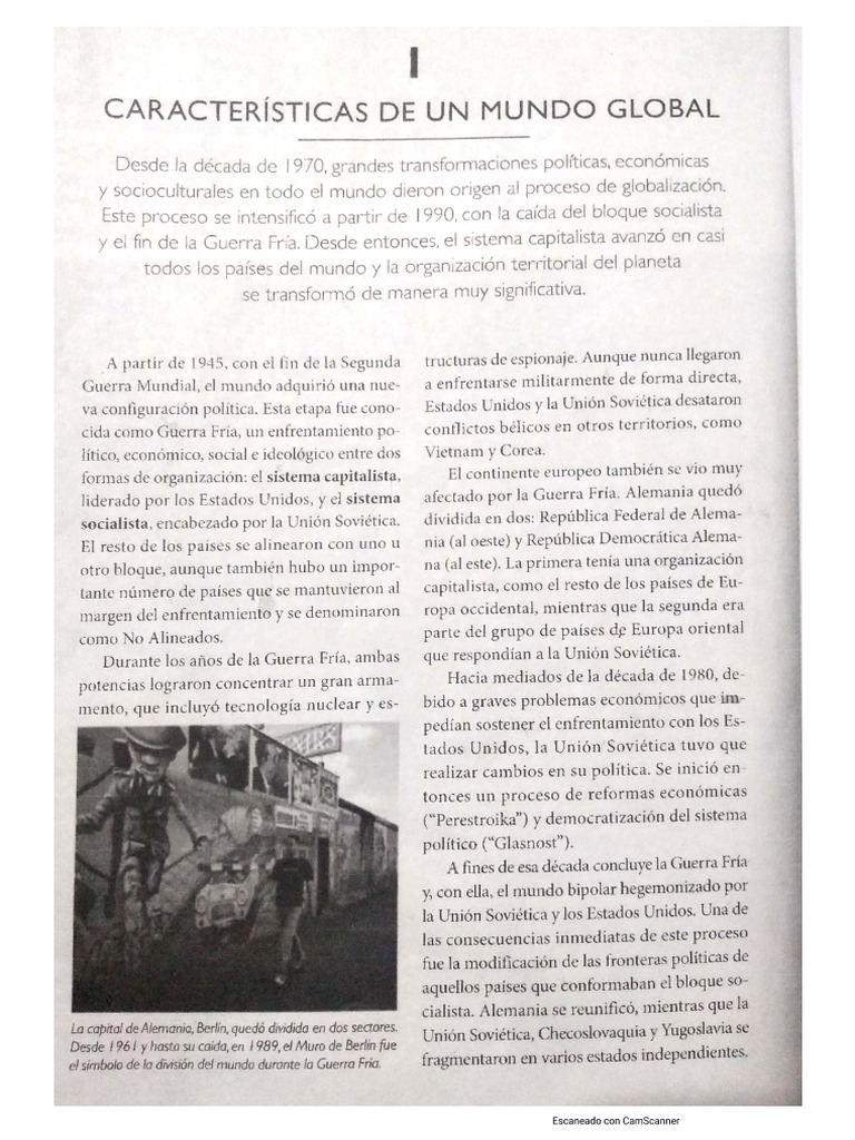 Características Del Mundo Global | PDF