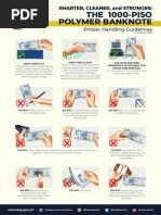 1000-Piso Polymer Banknote - Information Sheet | PDF | Currency