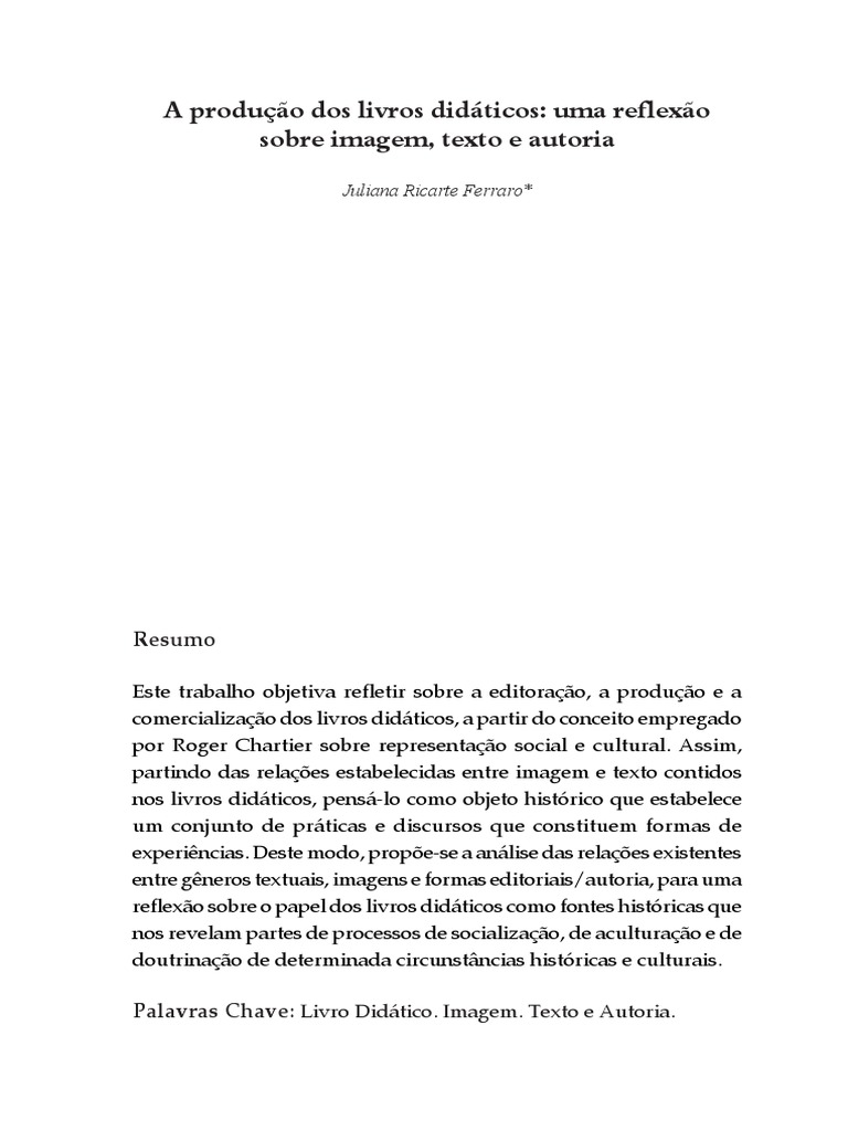 A RTIGO | PDF | Livros | Imagem