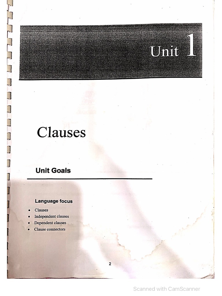 Writing Unit 1 | PDF