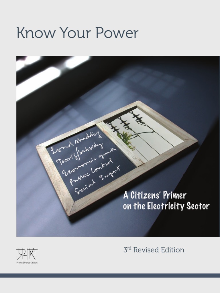 Know Your Power-Pdf Version | PDF | Electric Power Distribution ...