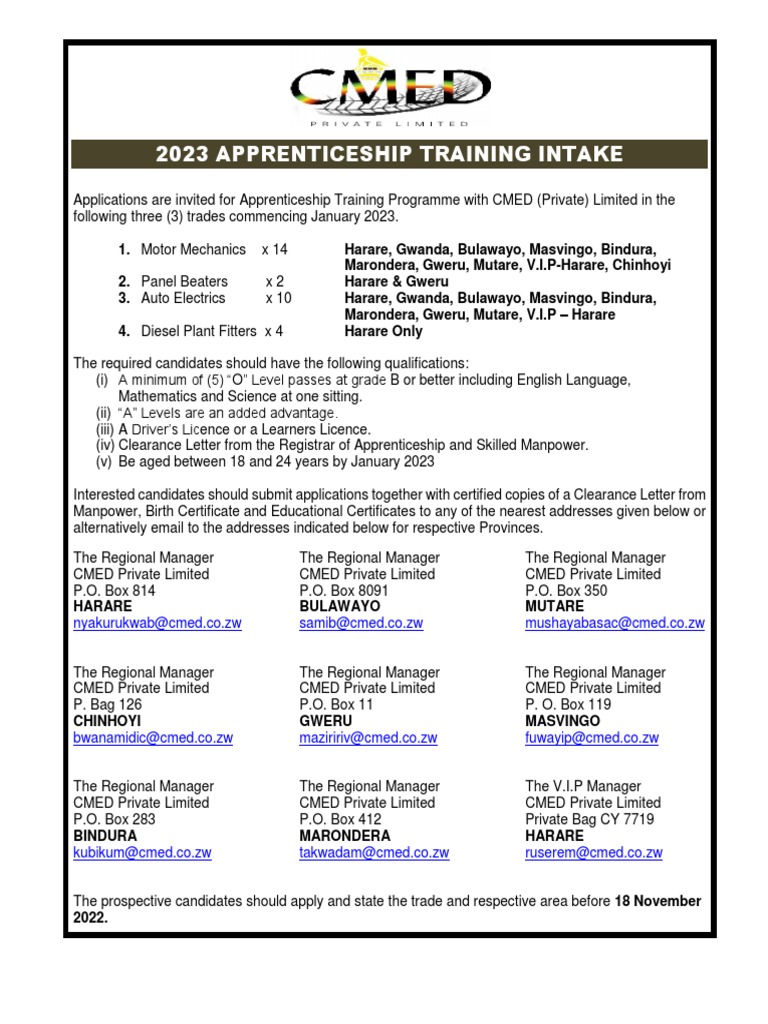 Apprenticeship Intake 2023 | PDF | Educational Stages | Vocational ... Apprenticeship Intake 2023 | PDF | Educational Stages | Vocational ...