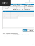 Salary Slip Without PF and ESI | PDF