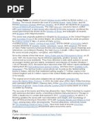 Harry Potter: Chamber of Secrets Summary | PDF | Harry Potter | J. K ...