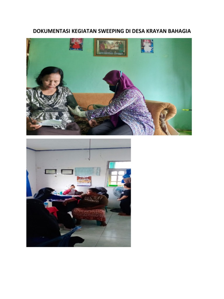 Dokumentasi Kegiatan Sweeping 2022 | PDF