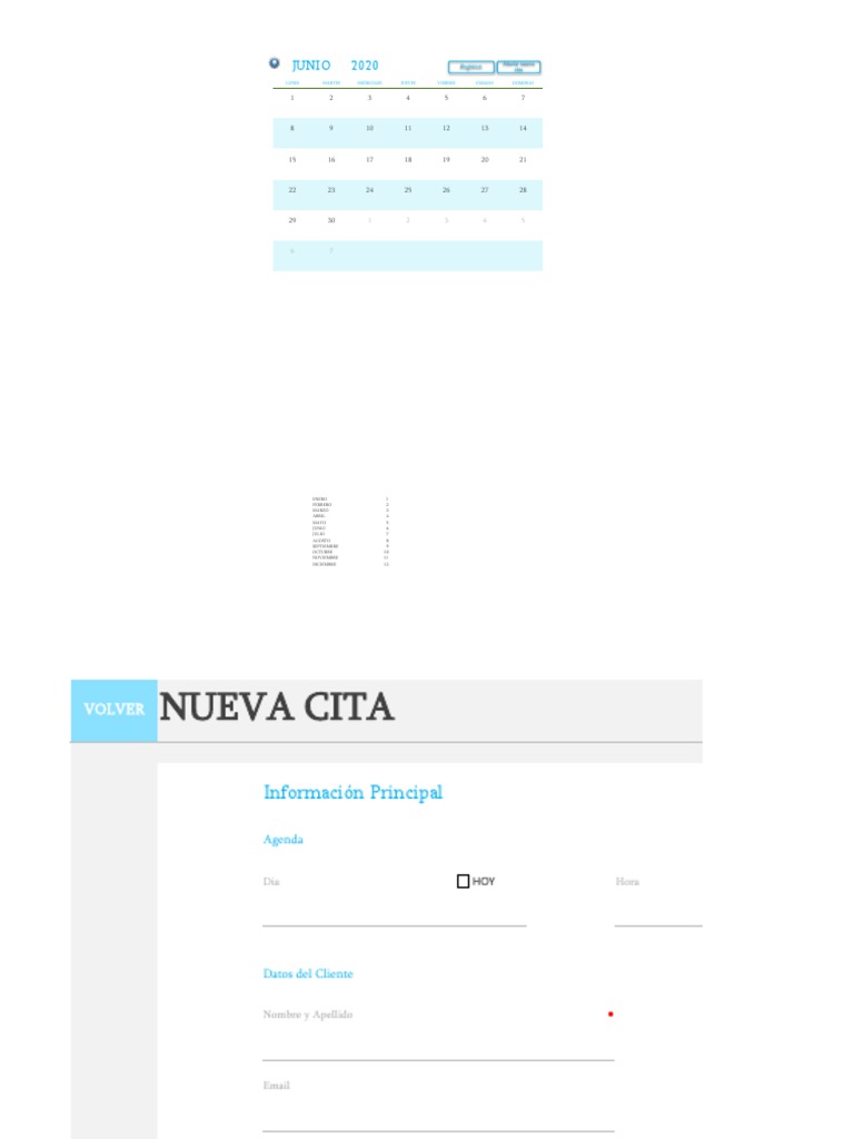 Sistema de Citas 2.0 | PDF
