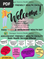 Adolescent Health and Development Program | PDF | Adolescence | Health Care