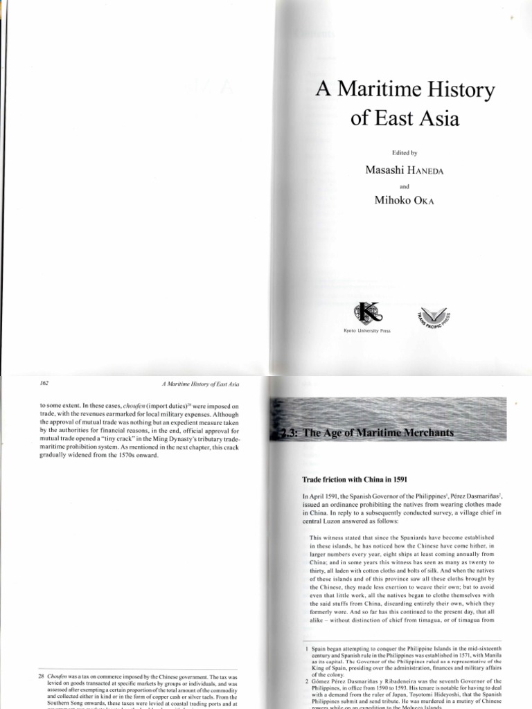 A Maritime History of East Asia C. 2.3 | PDF