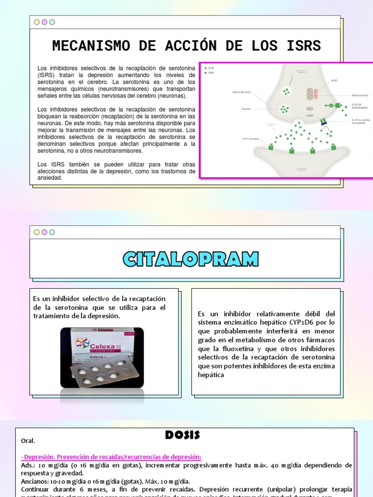 Mecanismo de Accion de Los Isrs | Descargar gratis PDF | Inhibidor ...