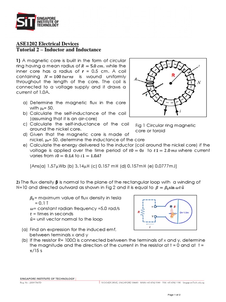 Inductor and Inductance | PDF