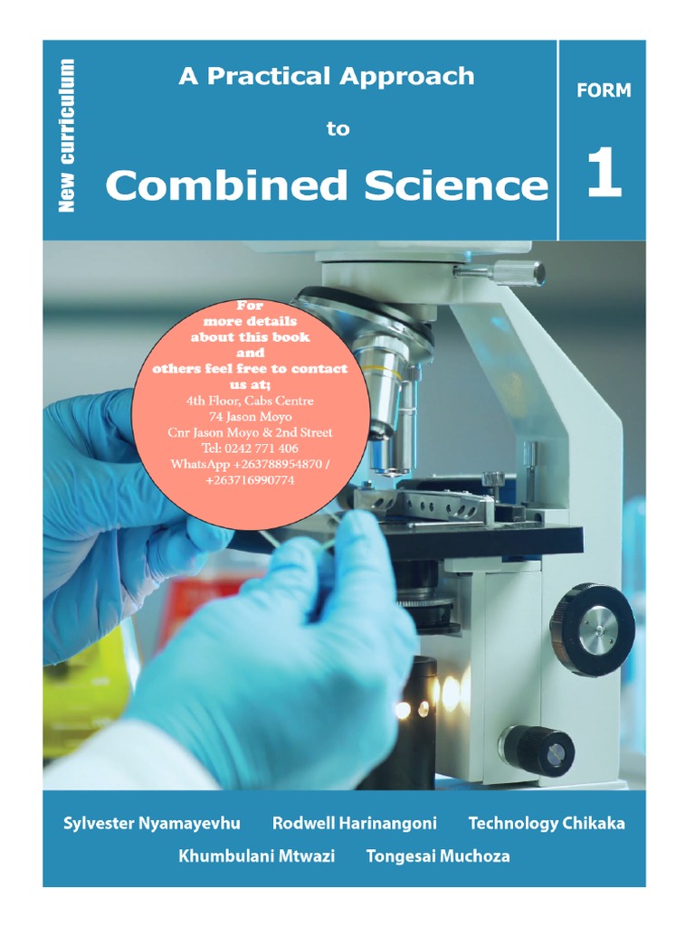 A Practical Approach To Combined Science Form 1 | PDF