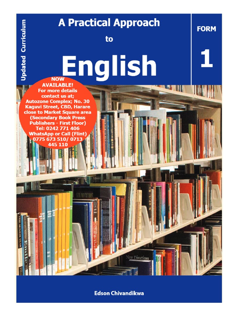 A Practical Approach To English Form 1 | PDF