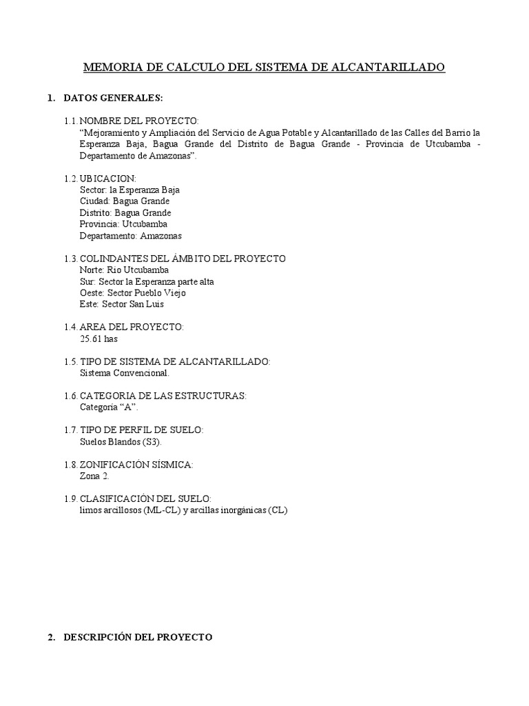 Cálculo y Diseño del Sistema de Alcantarillado para el Barrio la ... Cálculo y Diseño del Sistema de Alcantarillado para el Barrio la ...