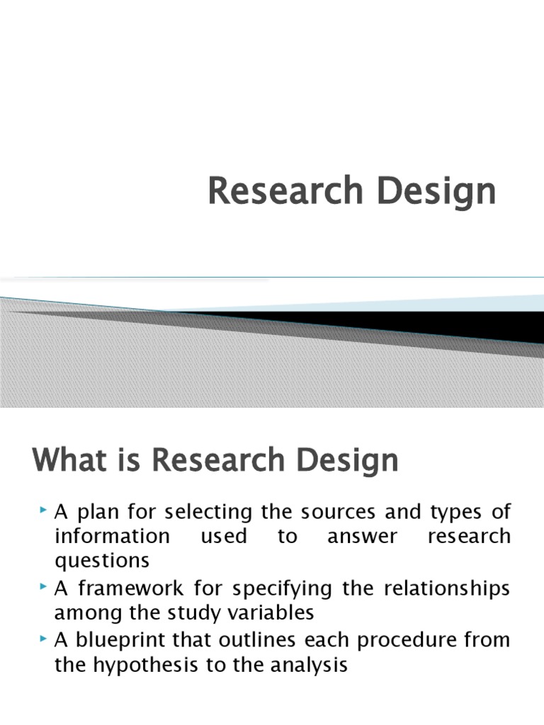Research Design | PDF | Hypothesis | Methodology