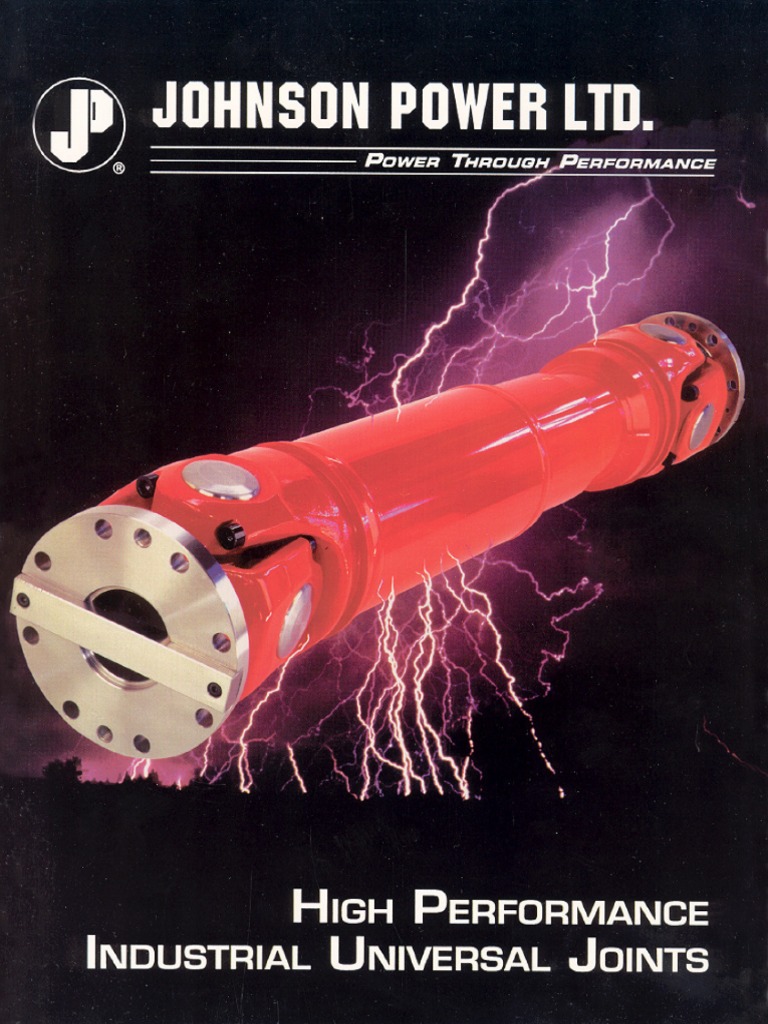 Johnson Power - Industrial Drive Shaft Main Catalog | PDF