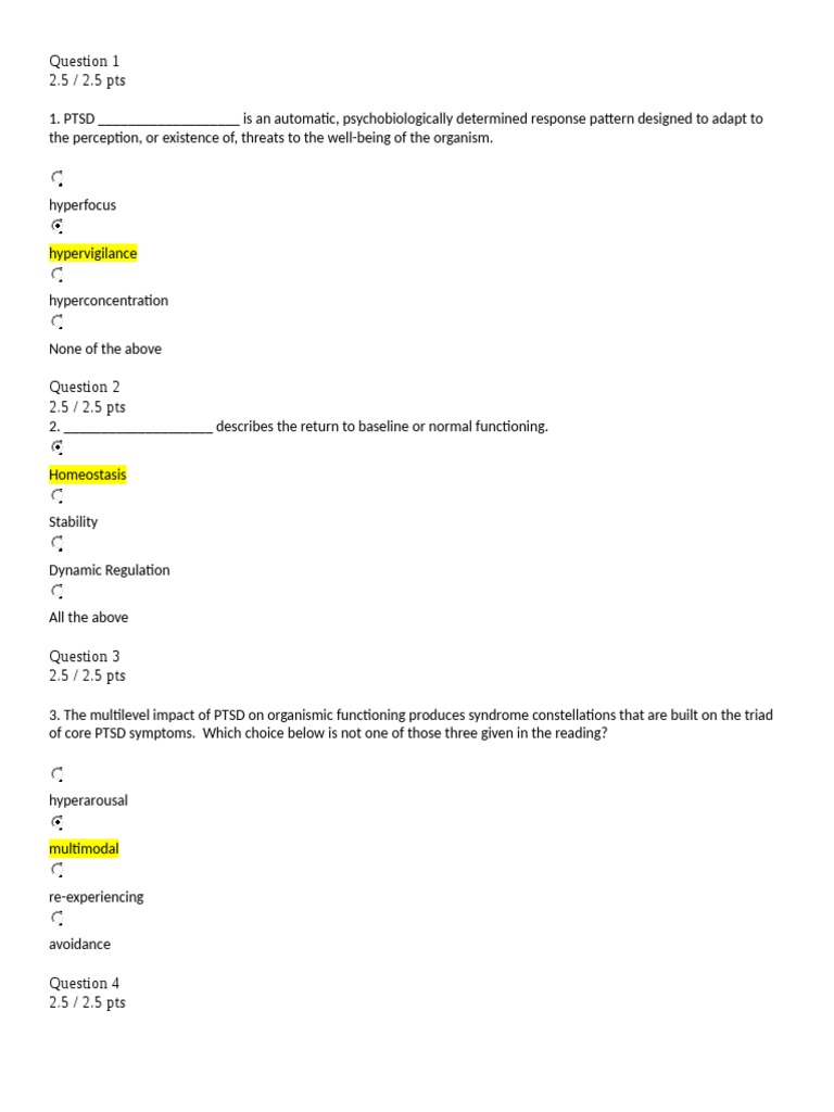 PTSD Assessment Tools and Diagnostic Interviews | PDF | Psychological ...