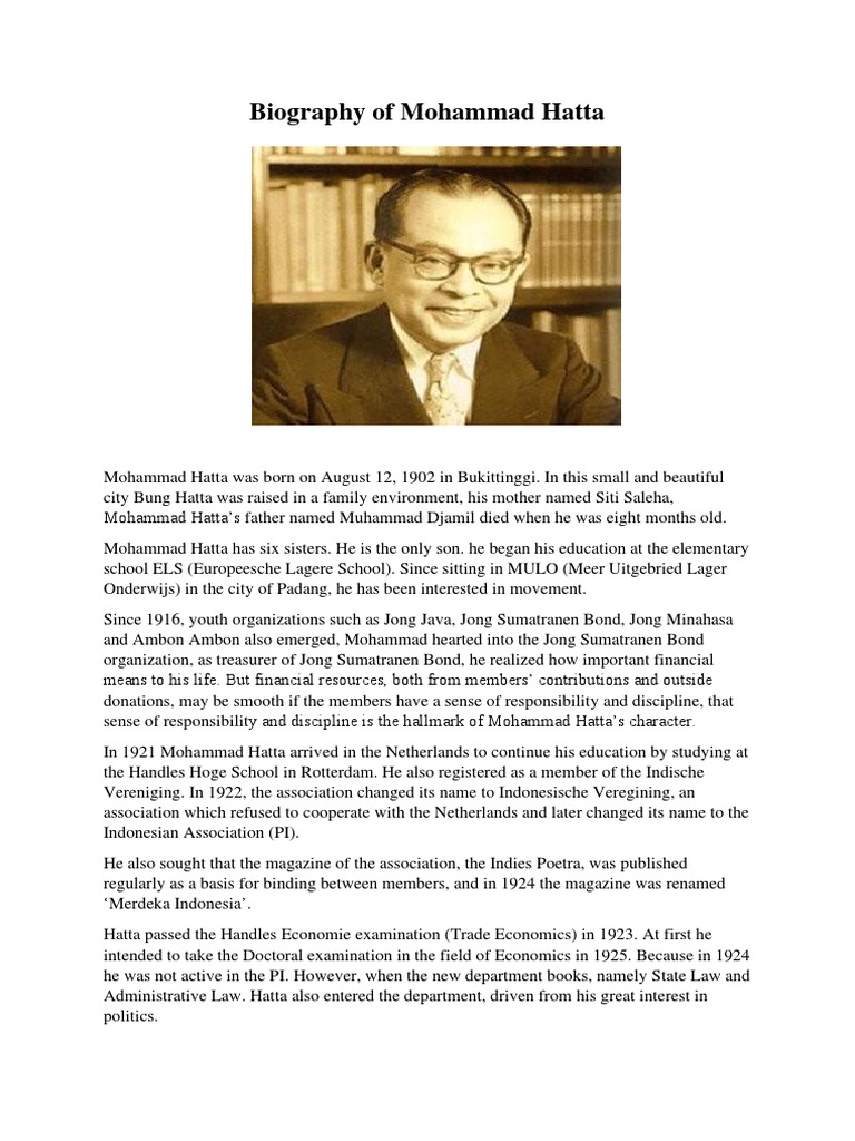 Teks Biografi Mohammad Hatta Offiwiz - File | Download Free PDF ... Teks Biografi Mohammad Hatta Offiwiz - File | Download Free PDF ...