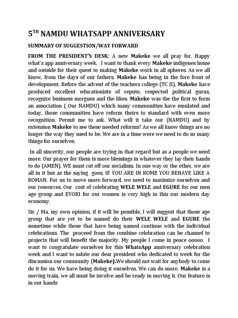 NAMDU | PDF | Forgiveness