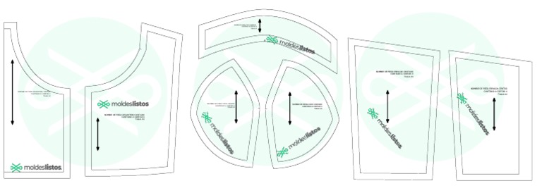 Patron de Bustier Perfecto - Talla441 | PDF