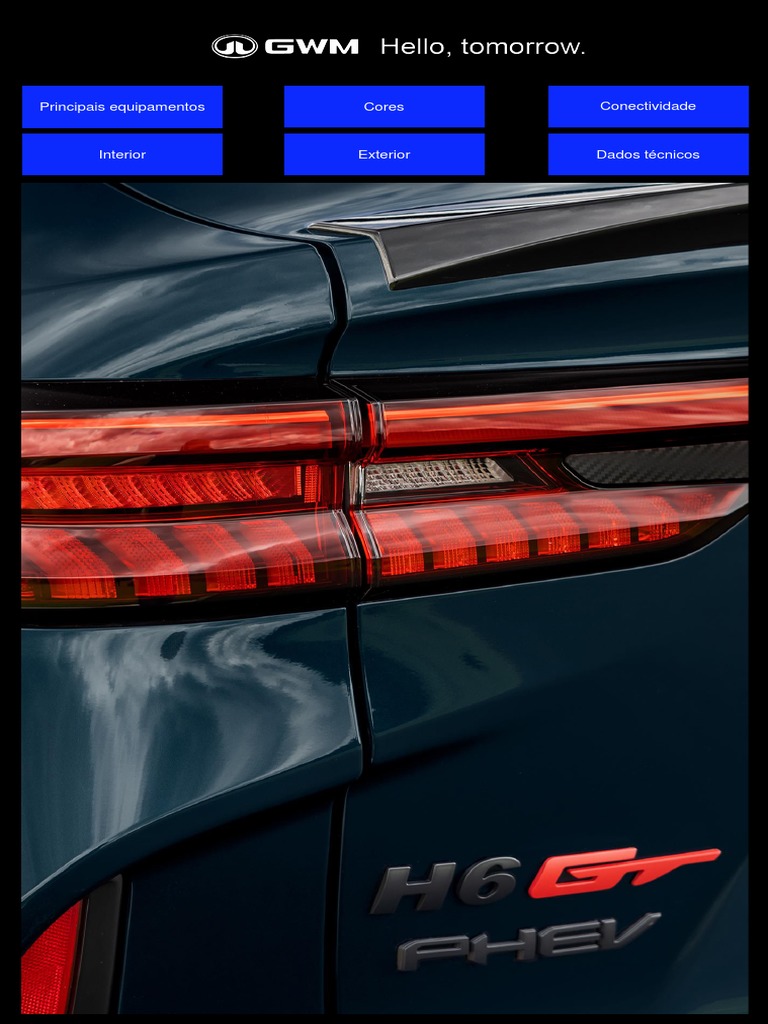 Haval H6 GT PHEV AWD 2024 | PDF | Tráfego | Motores