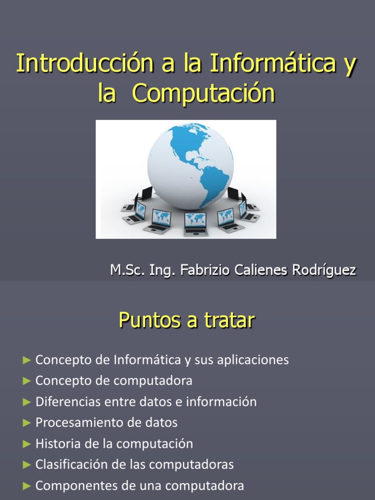 Introduccion A La Informatica | PDF | Hardware de la computadora ...