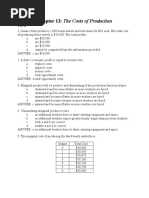 Market Structure Comparison Chart | PDF | Monopoly | Market Power