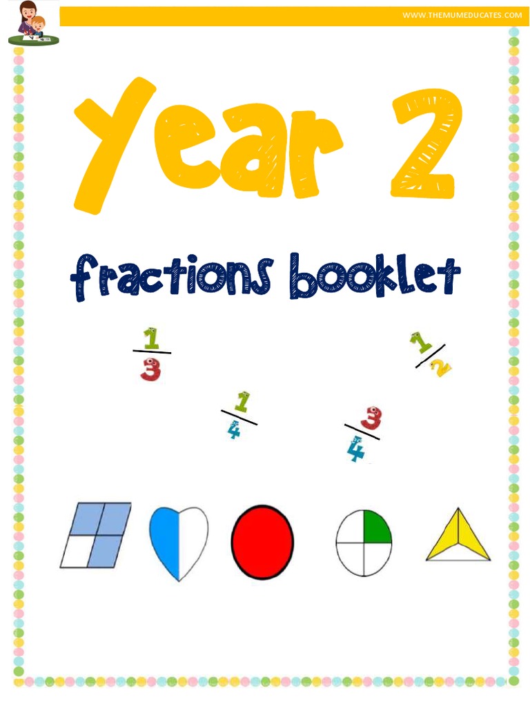 FRACTIONS Booklet Year 2 | PDF