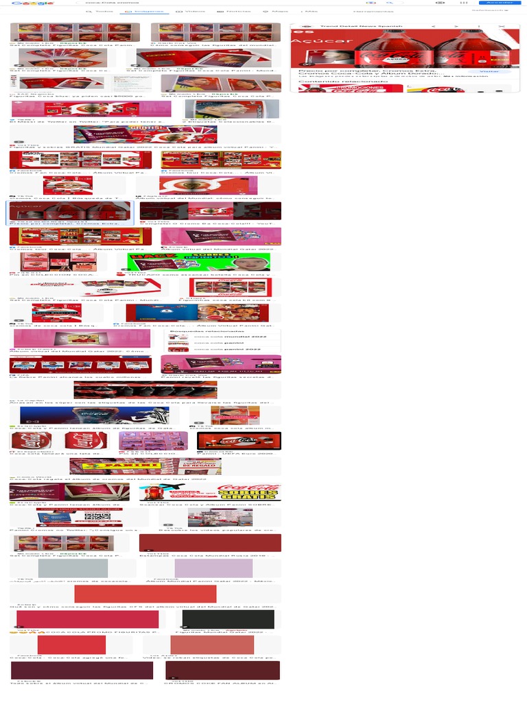 Precio Por Completar, Cromos Extra, Cromos Coca-Cola y Álbum Dorado Aprenda Todo Sobre Los ...