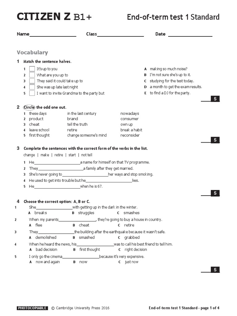 CTZ B1p Unit EOT Standard 01 | PDF