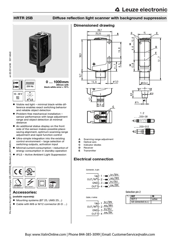 HRTR 25B Light Scanner Overview | PDF | Electrical Connector | Bipolar ...