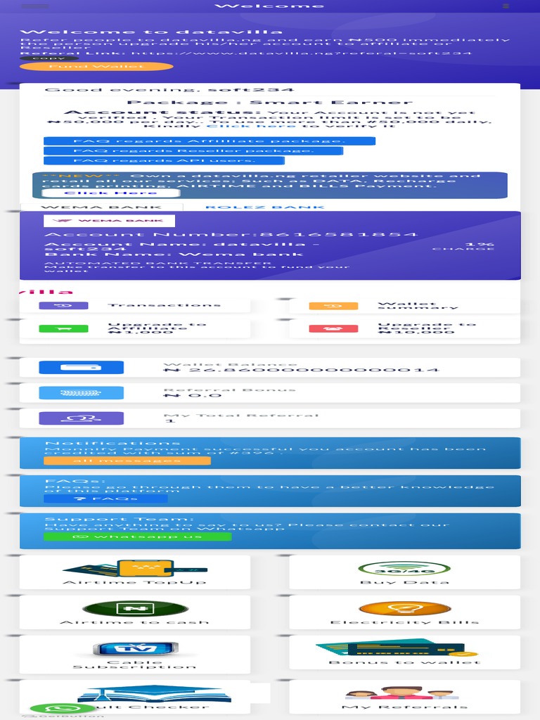 HTTPSWWW Datavilla Nglogin | PDF