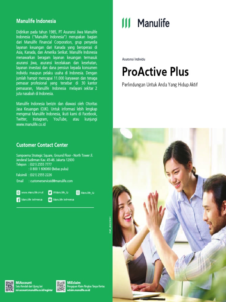 Brosur ProActive Plus | PDF