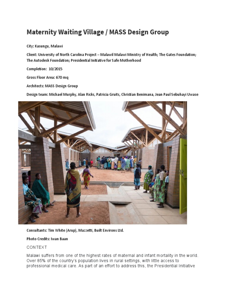 Butaro Hospital Case Study | PDF | Mother | Malawi