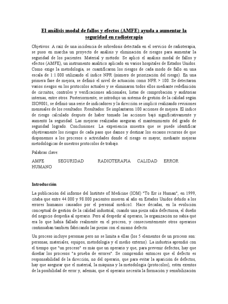 Matriz AMFE | PDF | Business