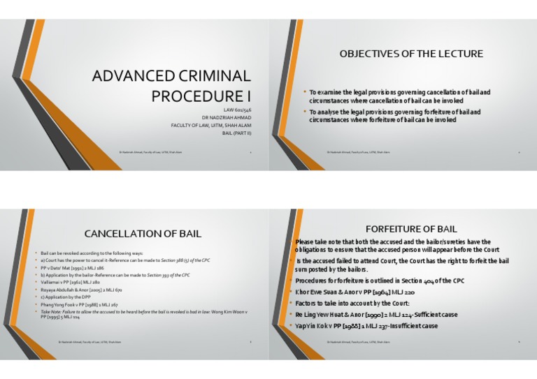 Bail Part 2 | Download Free PDF | Bail | Misconduct