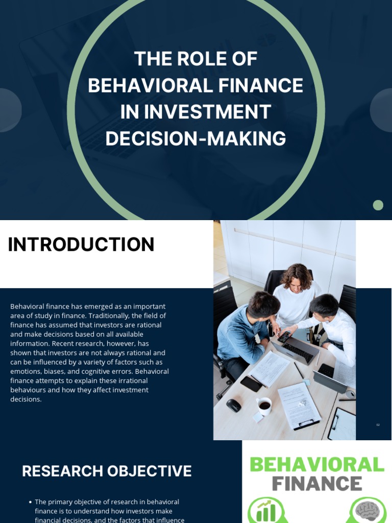 Navy Professional Finance Presentation | PDF