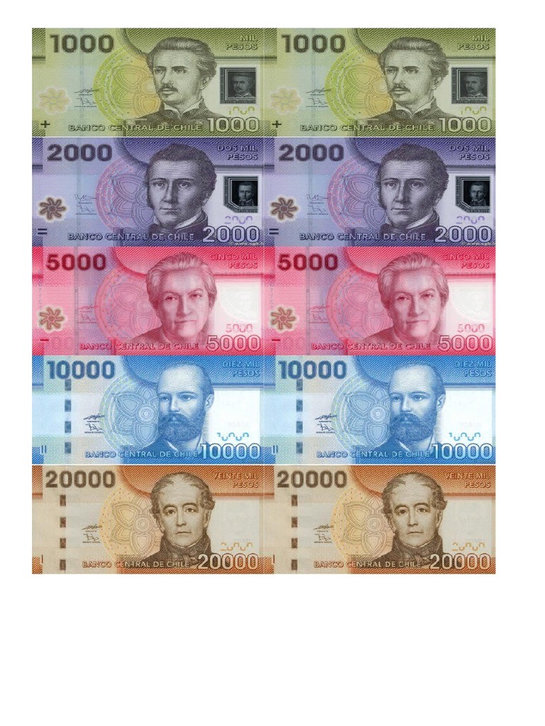 Billetes y Monedas Chilenas | PDF