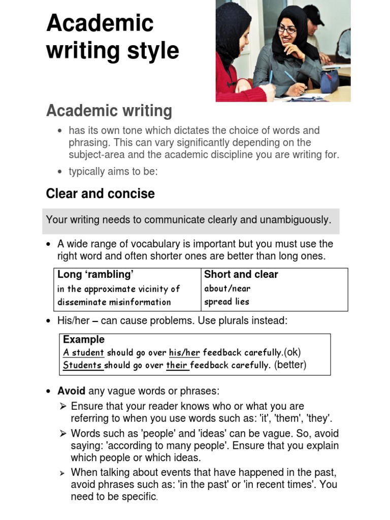 Academic Writing Style - Queen Margaret University | PDF | Cognition ...