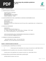 FISPQ Sabonete Scott® Spray Uso Geral 400ml | PDF | Embalagem e rotulagem