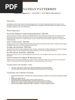 Kelley Resume Template | PDF | Educational Stages | Indiana