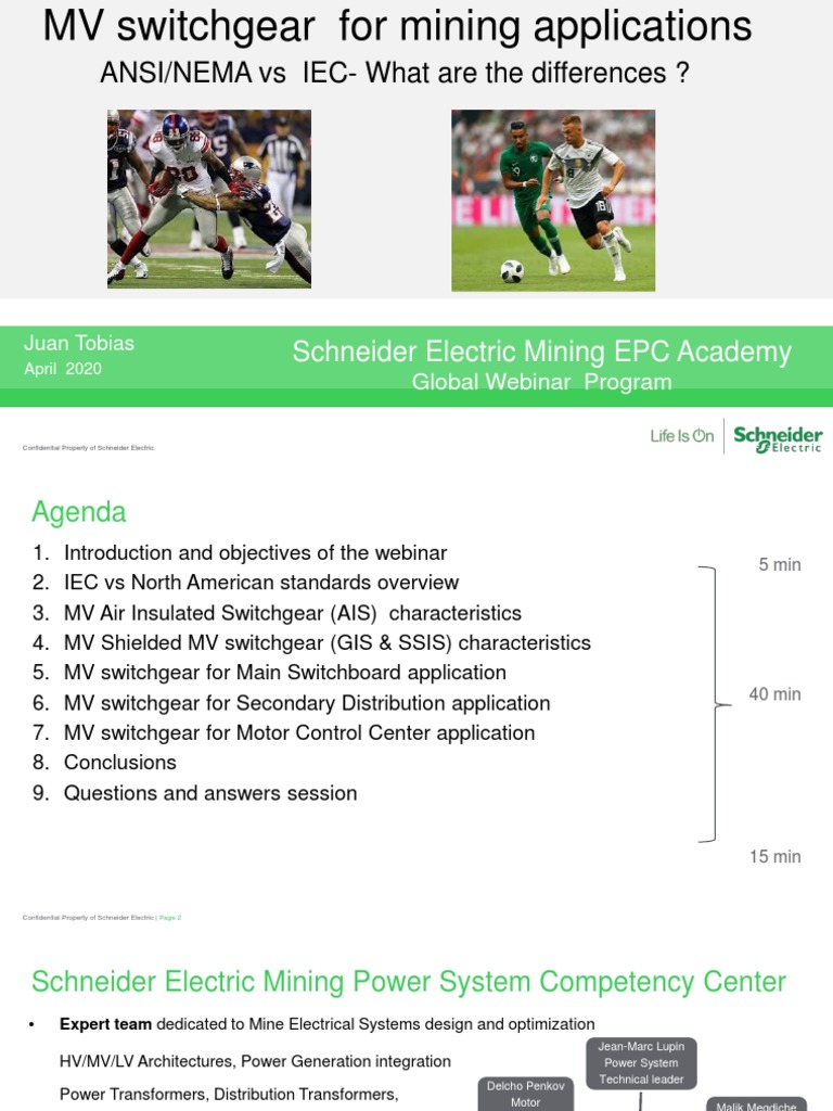 MV Switchgear For mining-IEC Vs ANSI-Apr2020 | PDF | Insulator ...