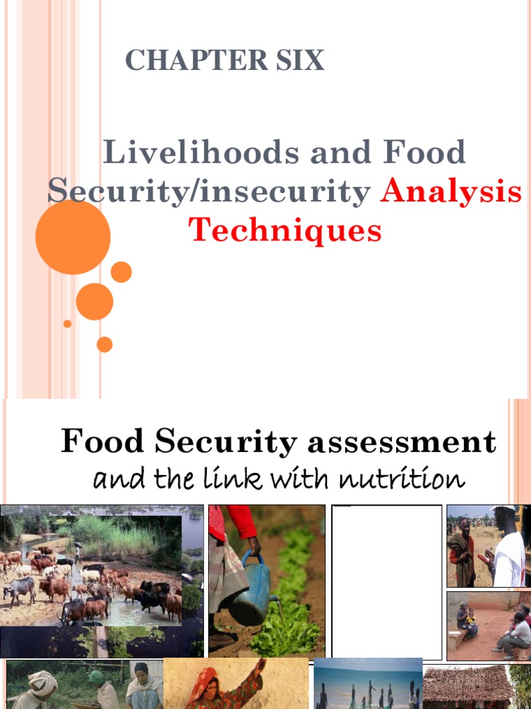 Food Security and Livelihoods Indicators | PDF | Food Security | Vegetables