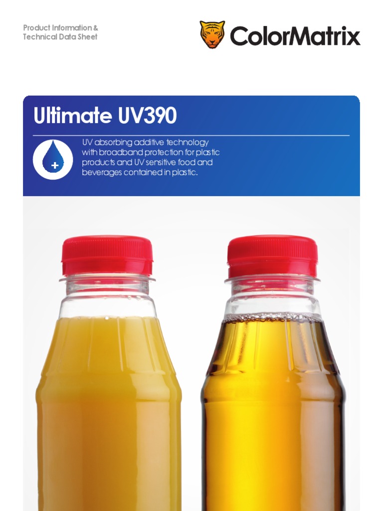 Ultimate UV390: UV Protection for Plastics | PDF | Ultraviolet | Recycling