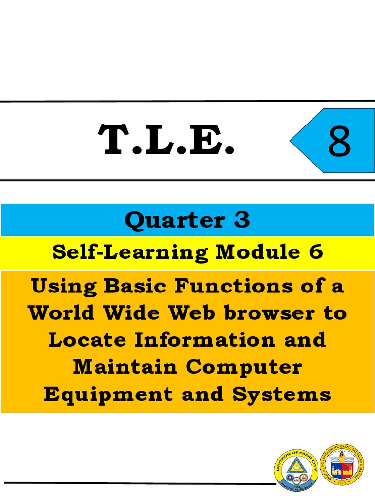 TVL CSS8 Q3 Week 2 Module 3 | PDF | World Wide Web | Internet & Web