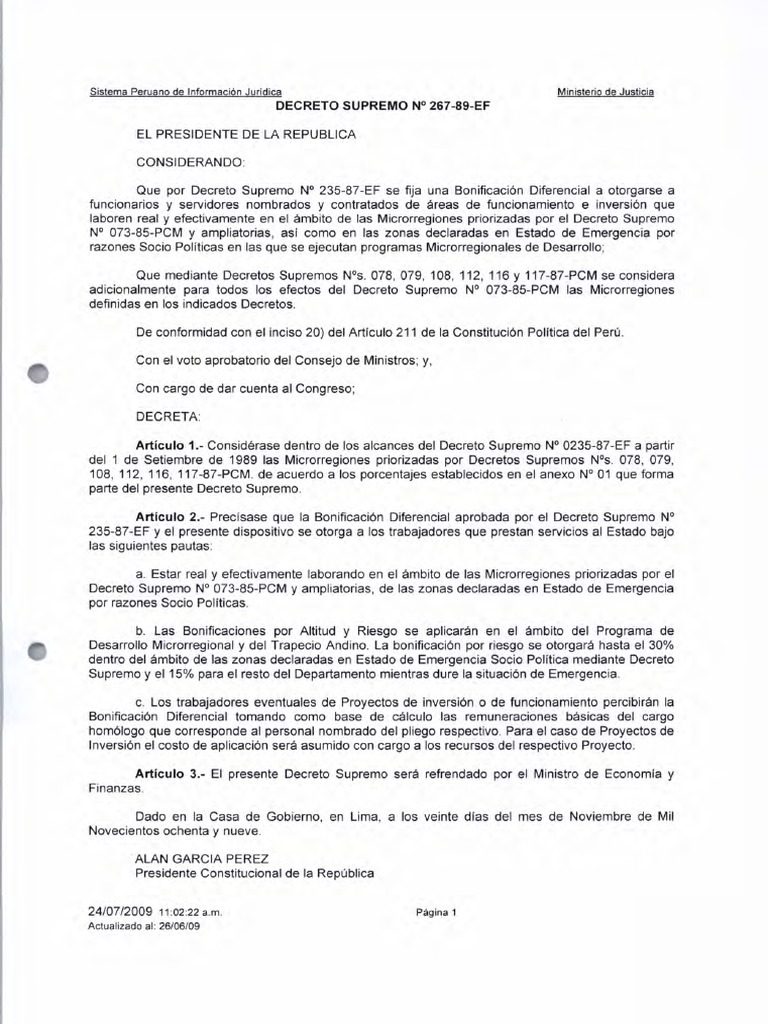 DS 267-89-Ef | PDF