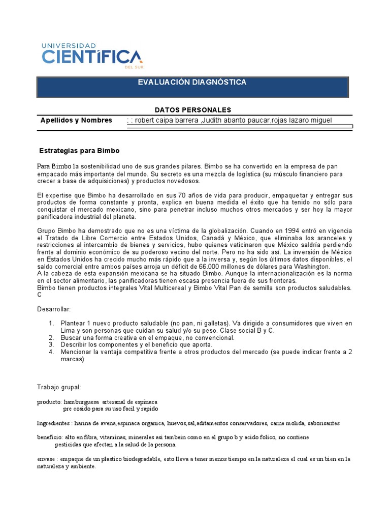 ED Design Thinking 1 - Trabajo Grupal ED | PDF | Panes | México