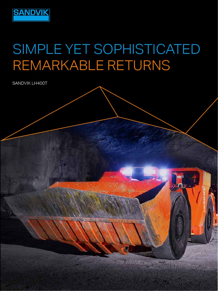 lh400t Brochure English | PDF | Reliability Engineering | Loader ...