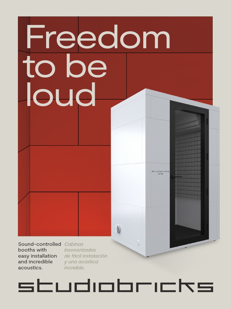 Freedom To Be Loud: Cabinas Insonorizadas de Fácil Instalación y Una ...
